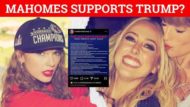 Taylor Swift and Brittany Mahomes completely divided after Donald Trump ...