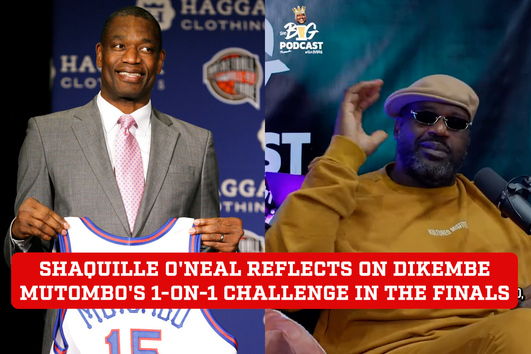 Shaquille O'neal reflects on Dikembe Mutombo's 1-on-1 challenge in the ...