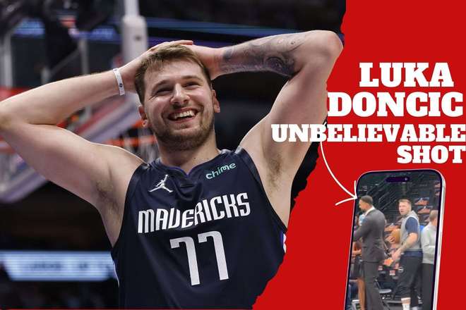 Luka Doncic pregame magic shot never gets old; this time before Houston ...