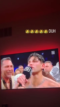 Ryan Garcia's fiancee Savannah Bond celebrates victory - MarcaTV