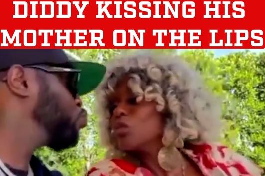 Bizarre video of Diddy kissing his mother on the lips - MARCA TV English