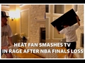 Miami Heat fan erupts in rage after Game 5 loss: Throws sneaker and ...