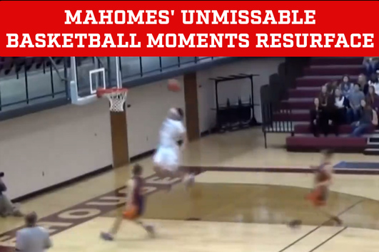 Patrick Mahomes' jaw-dropping high school basketball highlights make a ...