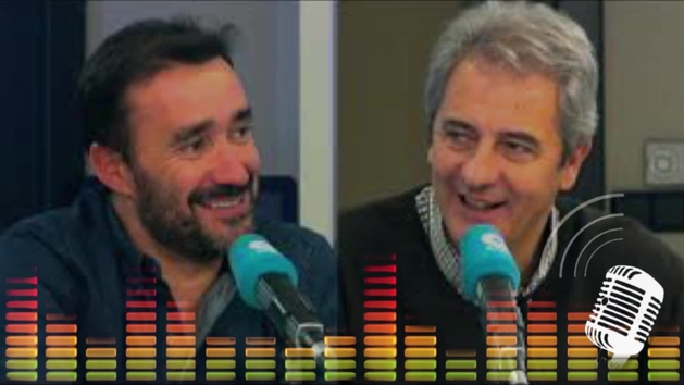 Tremendo enganchón entre Manolo Lama y Juanma Castaño: Tremendo enganchón entre Manolo Lama y Juanma Castaño: