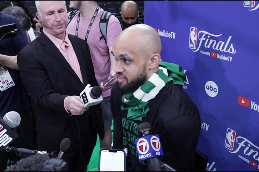 Derrick White highlights team unity and determination ahead of ...