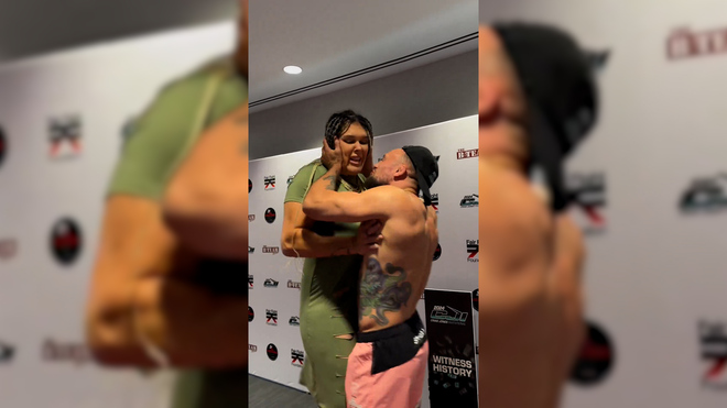 Polémica intergénero en Jiu Jitsu: beso y el hombre gana a la mujer por ...