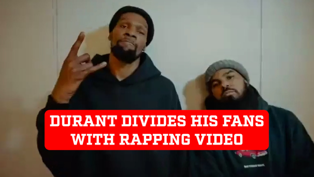 Kevin Durant divides his fans with his rapping performance in Stalley's ...