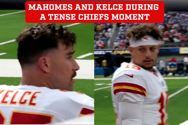 Big contrast between Patrick Mahomes and Travis Kelce's styles when ...