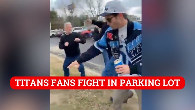 Tennessee Titans fan fight turns ugly as beatdown spills into parking ...