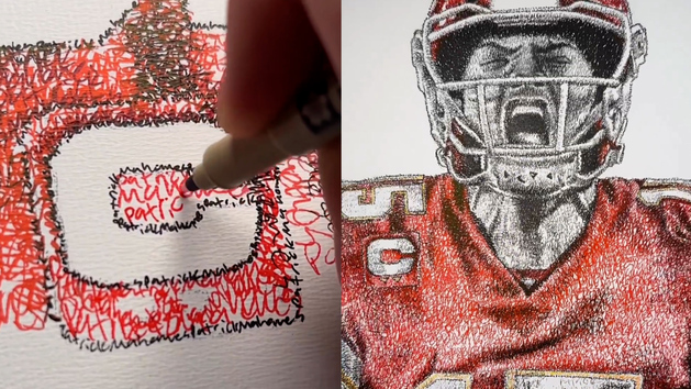 Patrick Mahomes as you've never seen him before: the portrait that ...