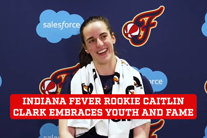 Caitlin Clark is adjusting to life in the WNBA, tries to keep it fun ...