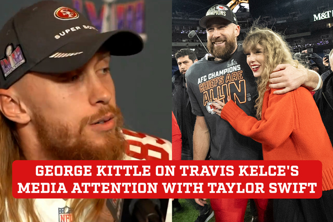 Travis Kelce is missing: Here's George Kittle's party bus with his ...