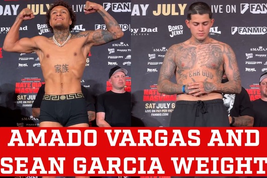 Amado Vargas and Sean Garcia weight - MARCA TV English