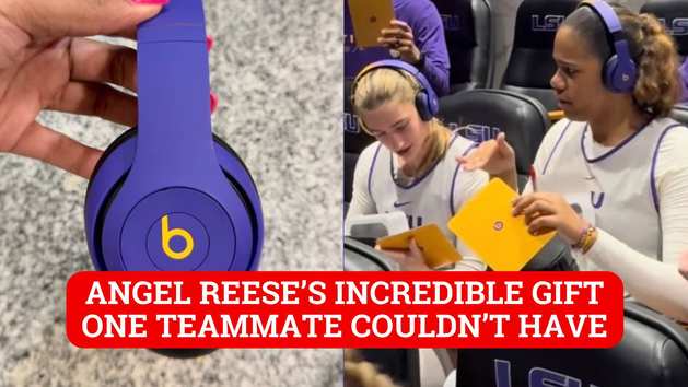 Angel Reese gifted new Beats headphones to everyone on LSU, except one ...