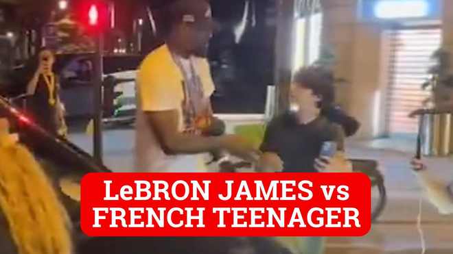 The real reason why LeBron James didn't take a photo with the fan in ...
