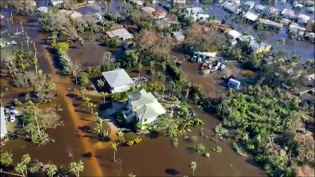 Impresionantes imágenes de Florida tras el paso del huracán Ian ...