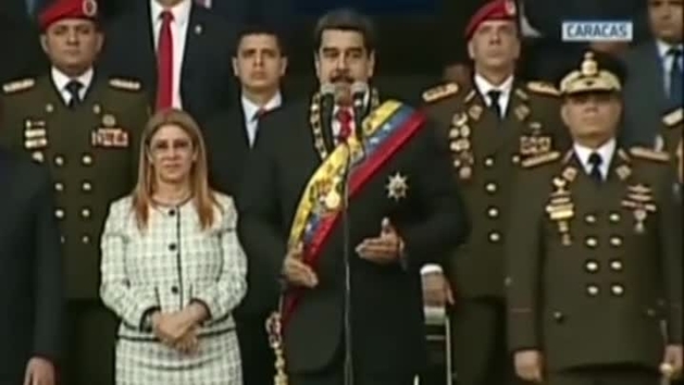 Nicolás Maduro, objetivo de un ataque con drones explosivos en Caracas ...